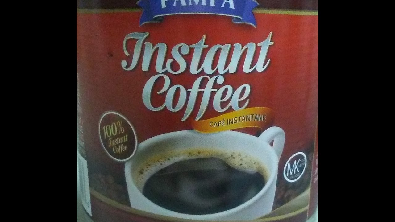 Pampa 80g Bottle Instant Mexican Coffee 2017 - YouTube