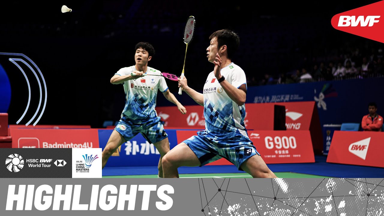 Chinese duo He/Ren put in the work against former world champions Chia ...