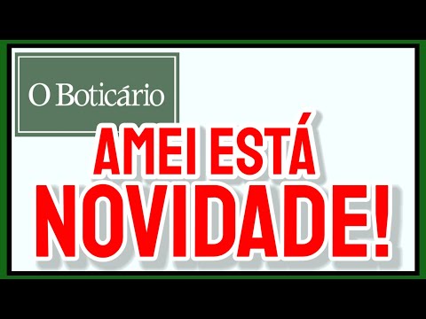 AMEI BOTICÁRIO 🤩😍 (Minha Vitrine Boti) Era o que Faltava