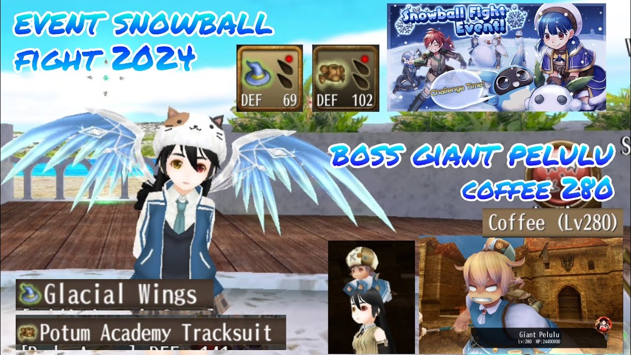 toram online - event snowball fight 2024 rerun & boss giant pelulu ...