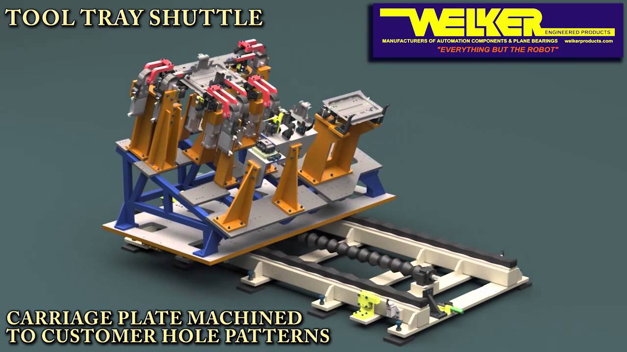 Welker Tool Tray Shuttle - YouTube