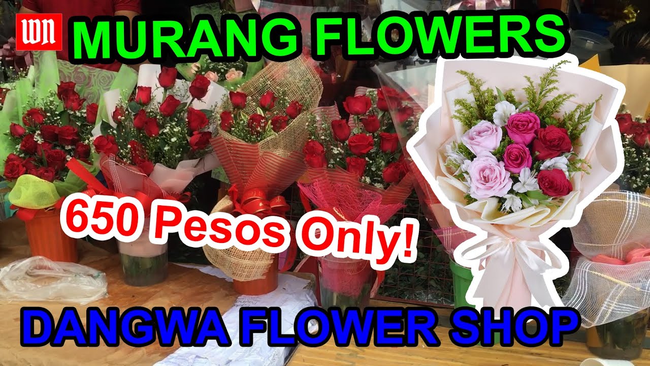 For ONLY 650 pesos - MURANG Flowers sa Dangwa | WatchTV Now 📺 - YouTube