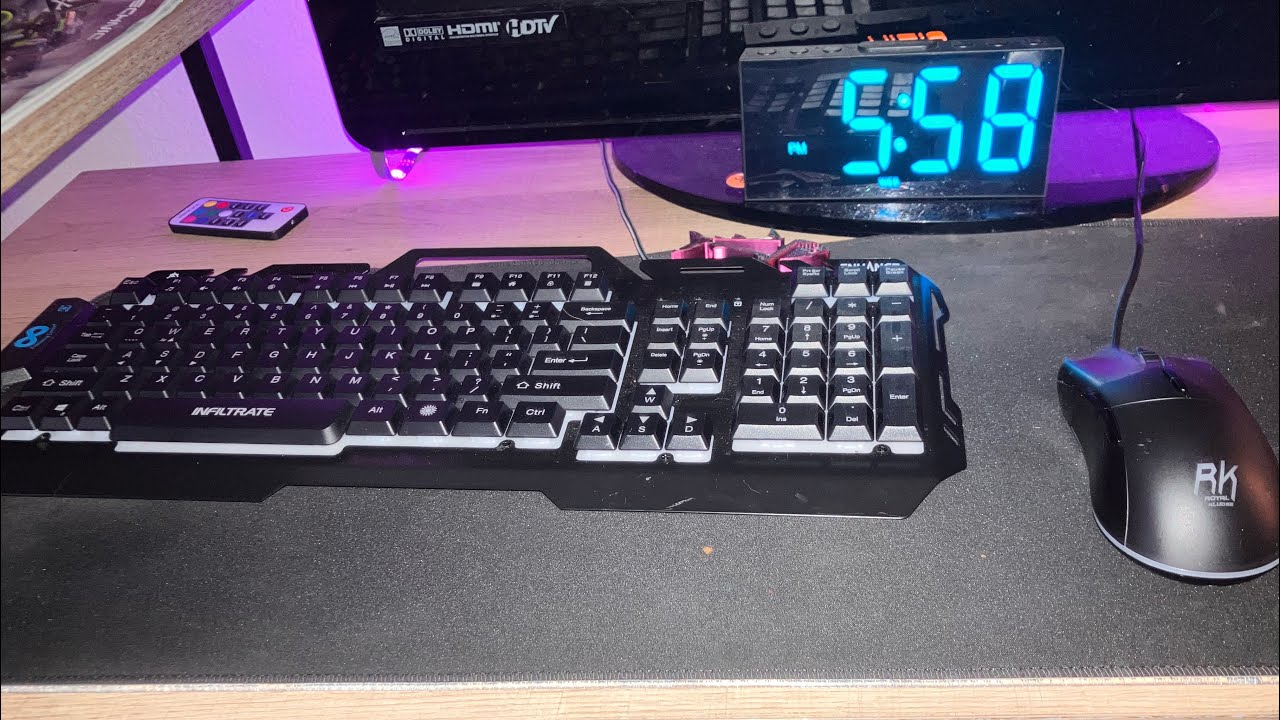 ASMR, keyboard and mouse - YouTube