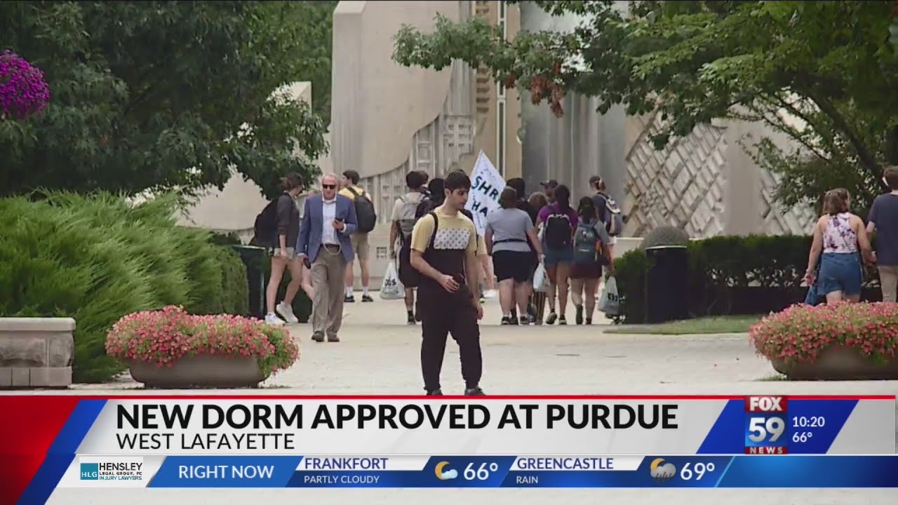 Purdue planning to build new dorm - YouTube