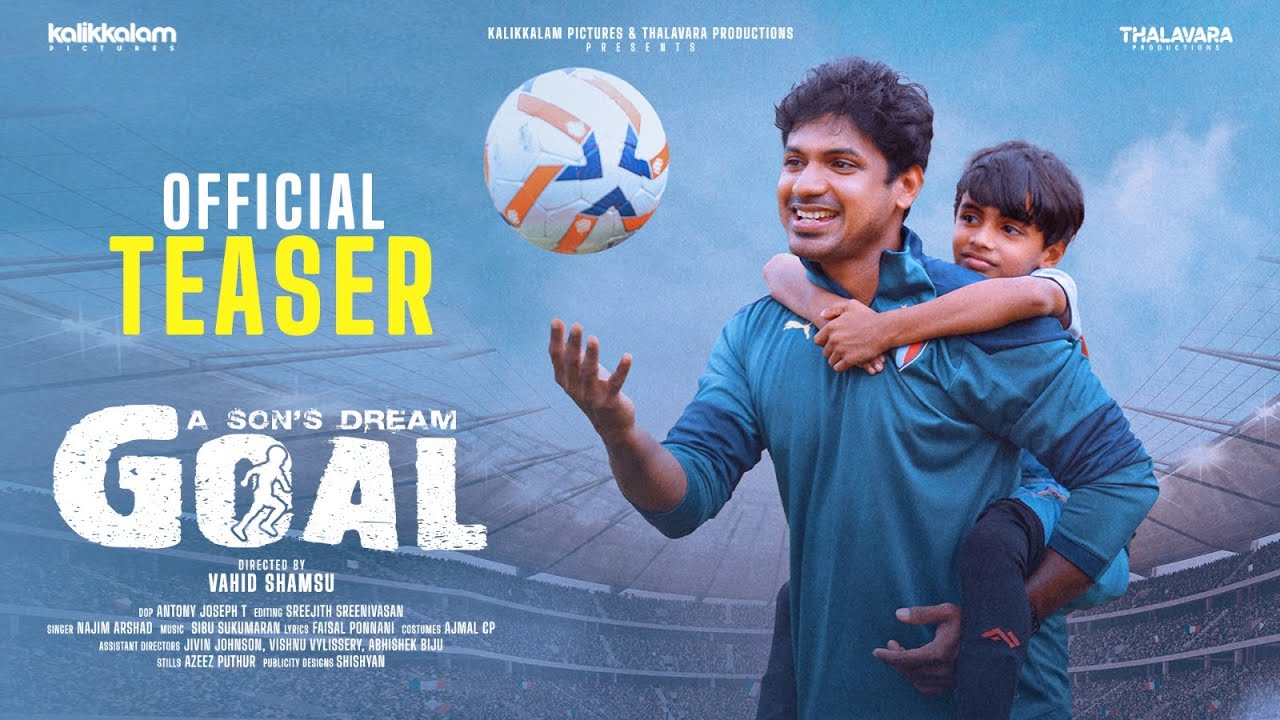 Goal | Musical Video Teaser | Najim Arshad | Vahid Shamsu | Dr Basith ...