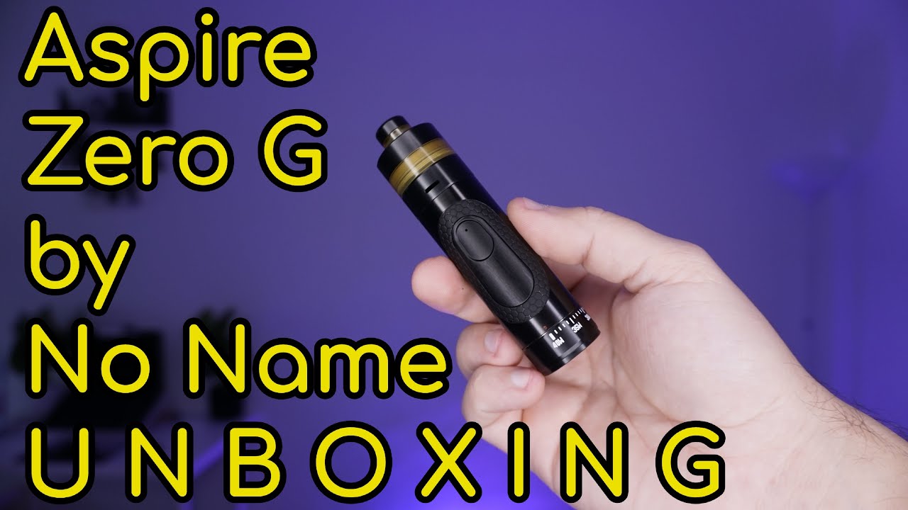 Aspire Zero G Unboxing - YouTube