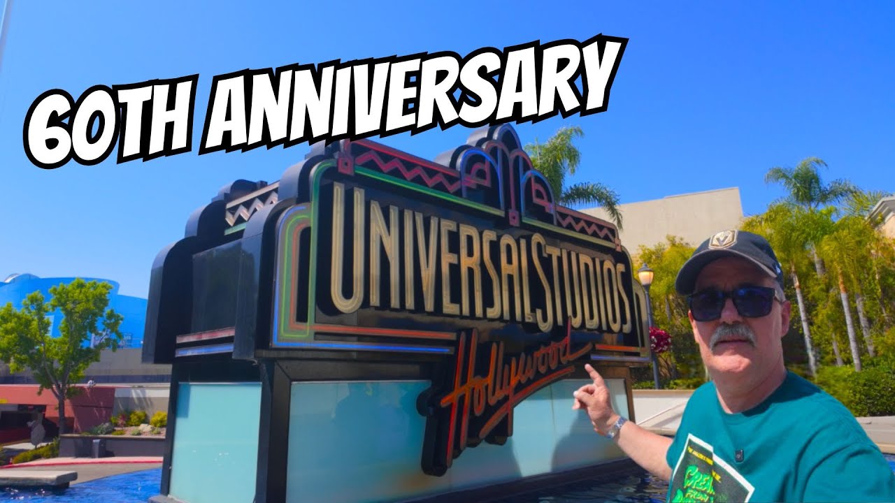 Universal Studios Glamour Tram Tour 60th Anniversary - YouTube