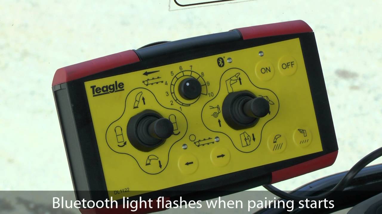 Control Desk Bluetooth Pairing - YouTube