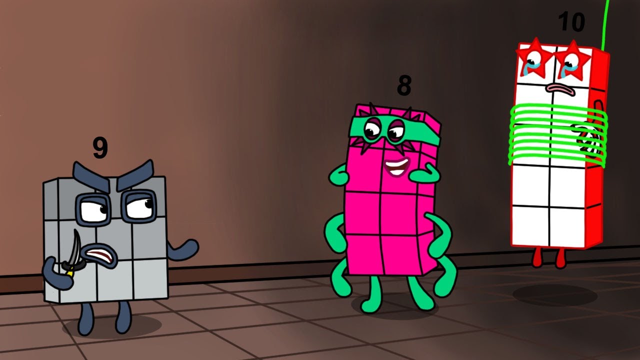 Please Save Numberblocks 10 - Numberblocks fanmade coloring story ...