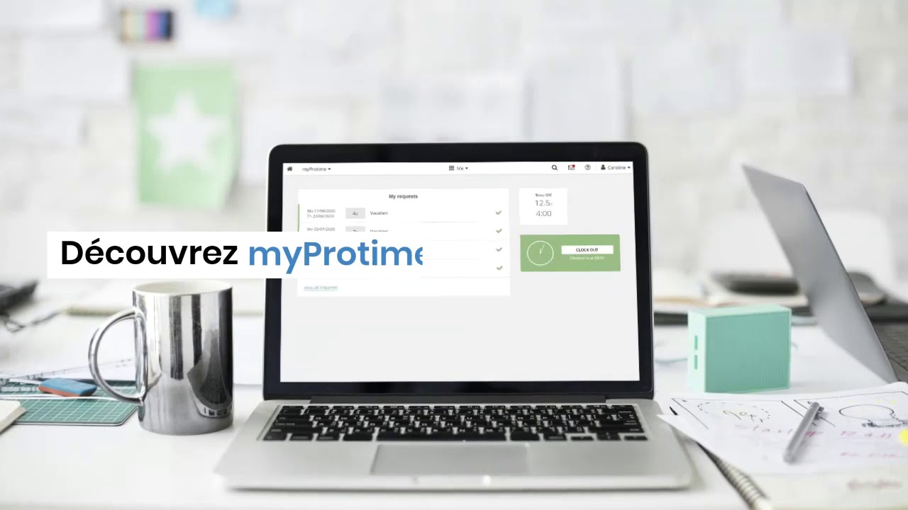 Télétravail myProtime - YouTube
