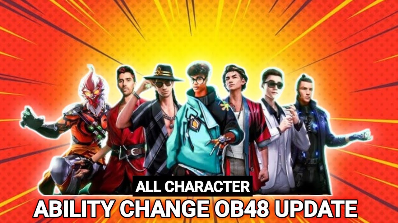 ALL CHARACTERS ABILITY CHANGE AFTER OB-48 UPDATE | OB48 UPDATE ADVANCE ...
