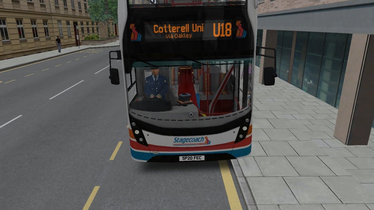 omsi 2 Cotterell Route U18 via Bus Station, University and Bus Station ...