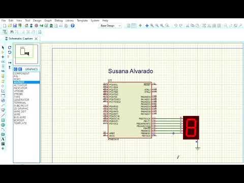 Display - Proteus 8 Professional and CodeVisionAVR - YouTube