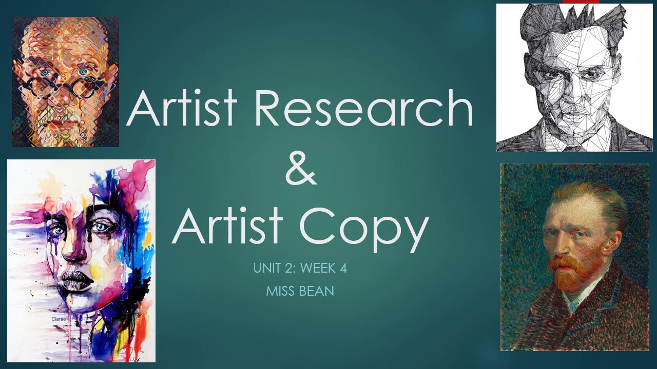 Unit 2 Identity Week 4 Artist Research Video - YouTube
