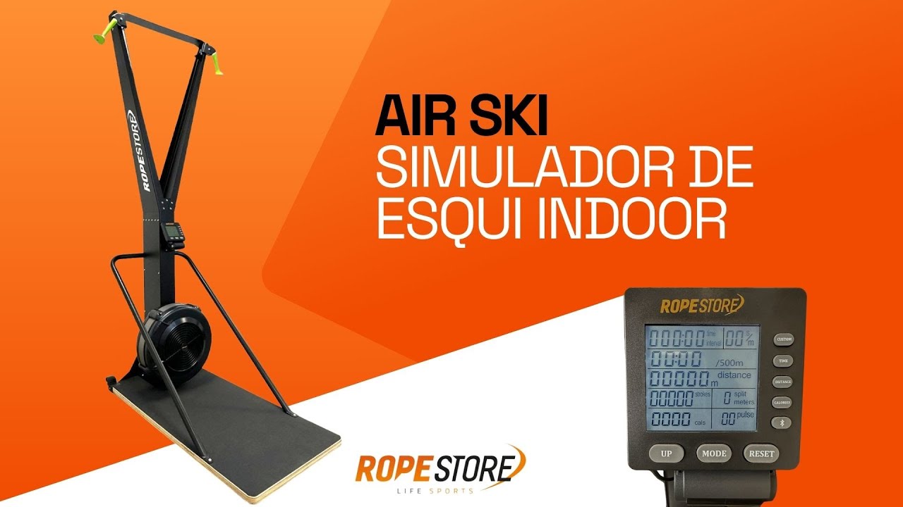 Air Ski Simulador De Esqui Indoor Rope Store - YouTube