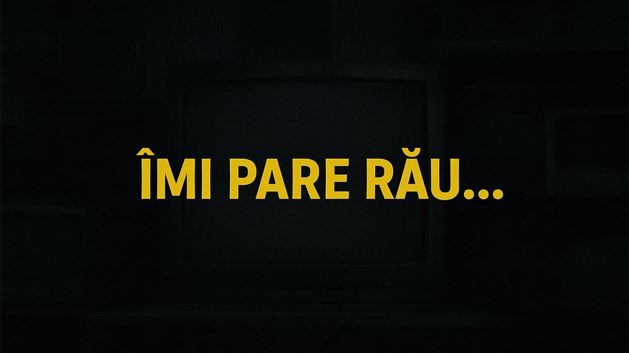 imi pare rau... - YouTube