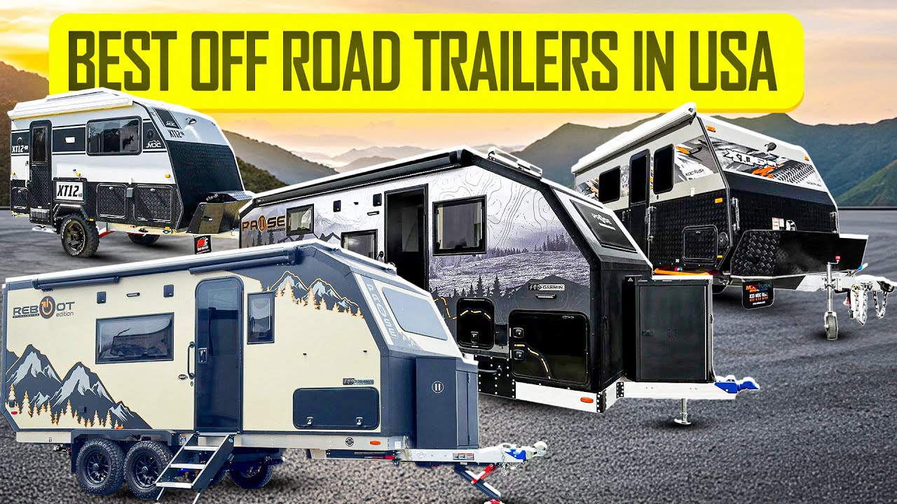 The Best Off-Grid Trailers In America! ROA South Carolina Lineup - YouTube