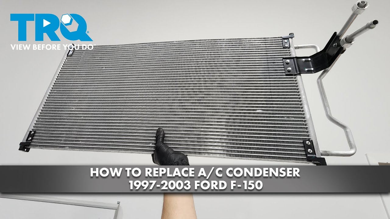 How to Replace AC Condenser 1997-2003 Ford F-150 | 1A Auto