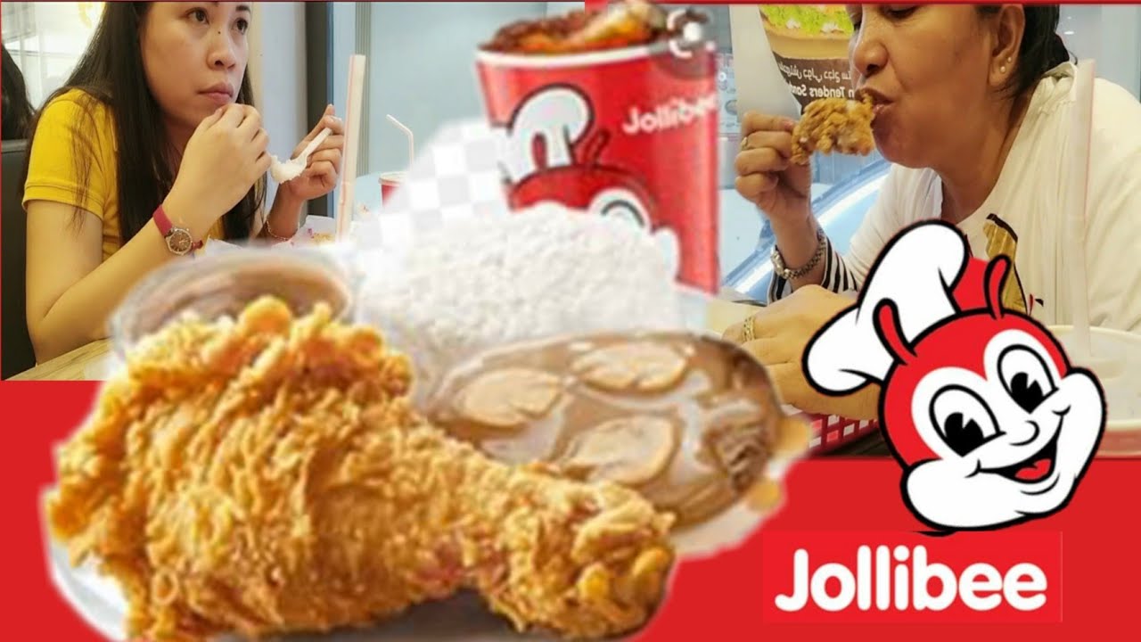 JOLLIBEE CRAVING MUKBANG WITH MY FRIEND / JOLLY CRISPY CHICKEN /JOLLY ...