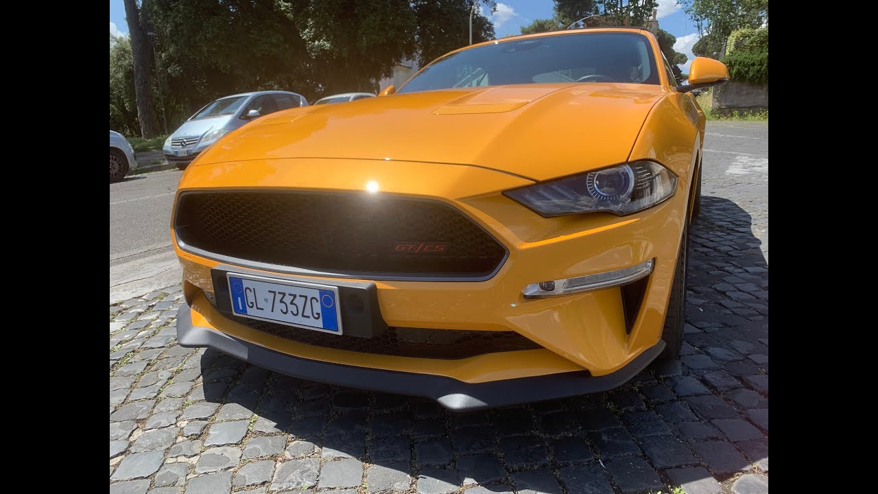 Test Drive Ford Mustang California Spider 5.0 V8 GT - YouTube