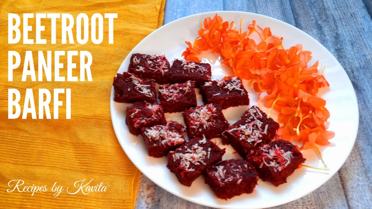 Beetroot Paneer Barfi | Navratre Vrat Special Recipes | Recipes by ...