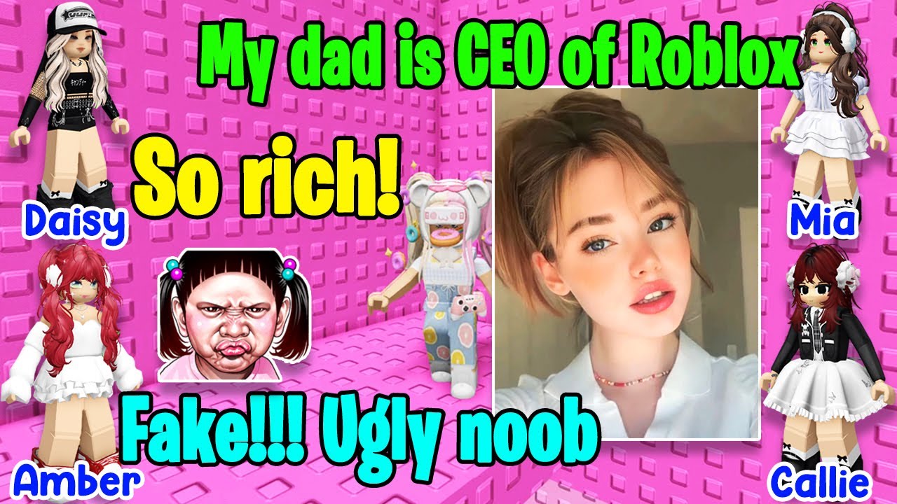 👑 TEXT TO SPEECH 🎄 I'm The Roblox CEO's Daughter But Nobody Knows That ...