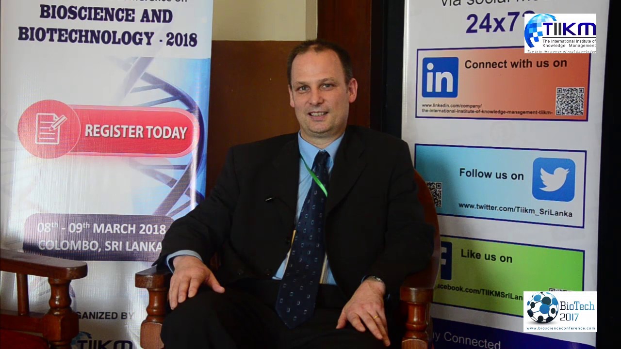 Prof. Mark Smales @ BIOTECH 2017 - YouTube