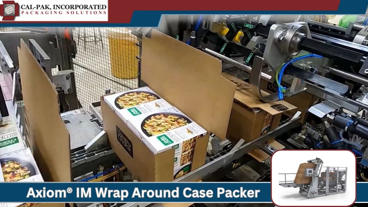 Axiom IM Wrap Around Case Packer - YouTube