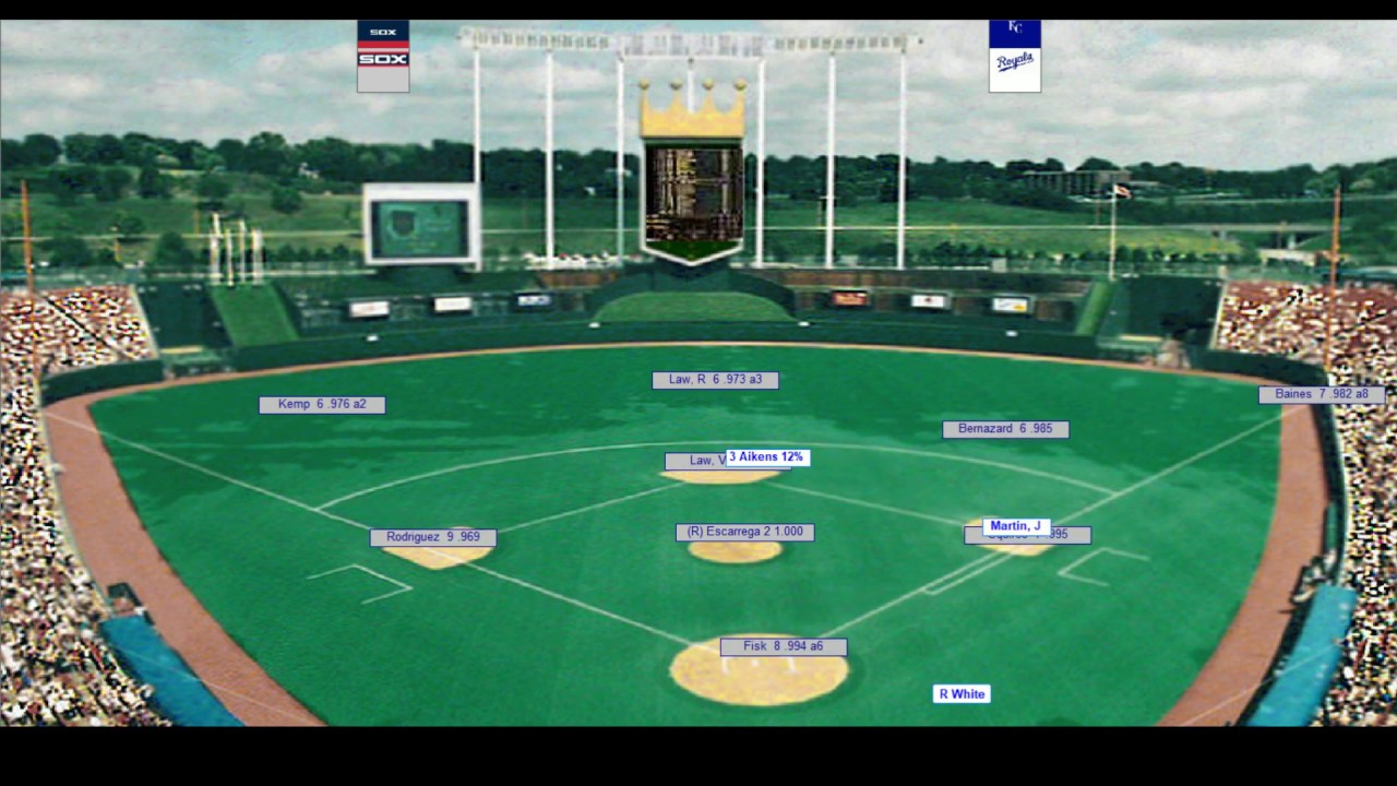 1982 MLB Weekend Replay: Chicago at Kansas City - YouTube