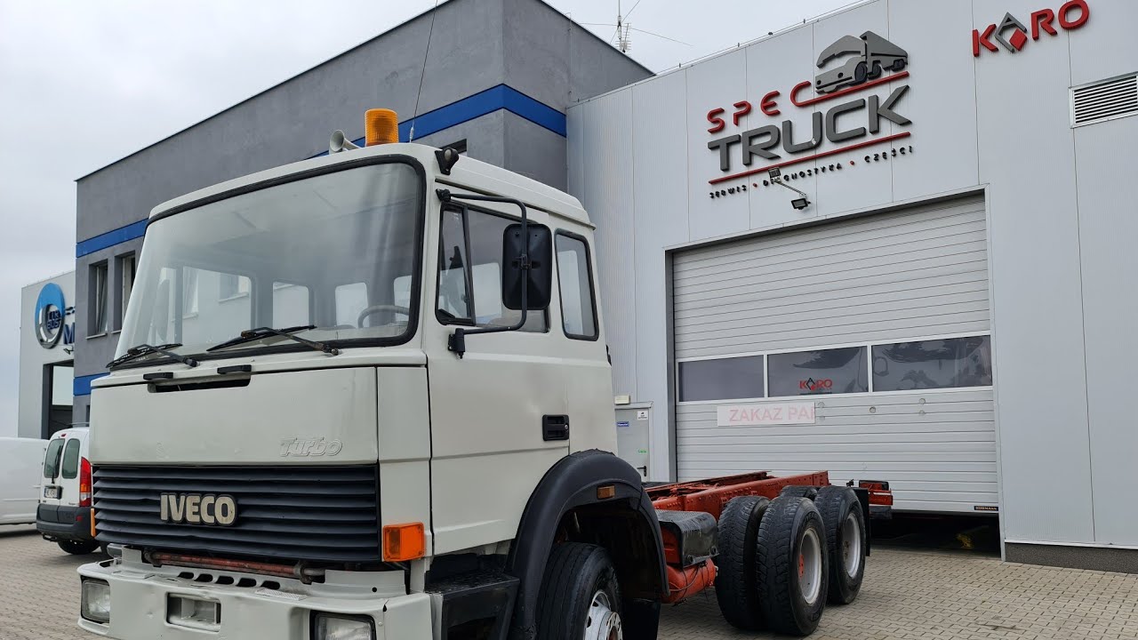 IVECO Turbostar 260-34, full Steel 6x6 ,V8 Engine - YouTube