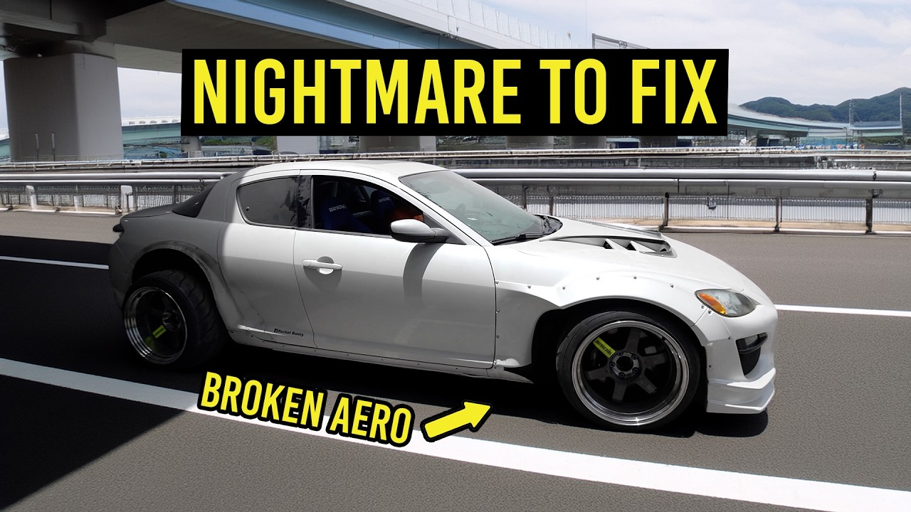Fixing Everything Wrong with the Body on the Craziest RX-8 - YouTube