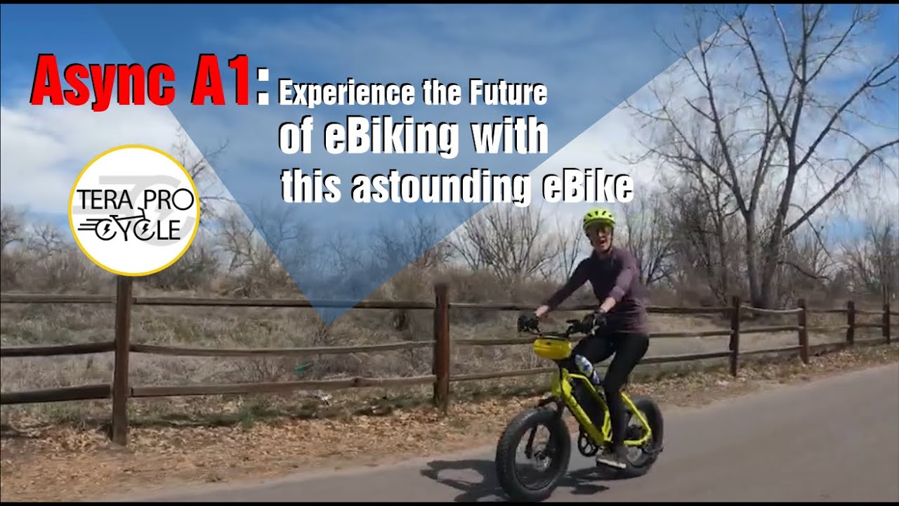 ⏰🔥Async A1: 🚴Experience the Future of eBiking with this astounding ...