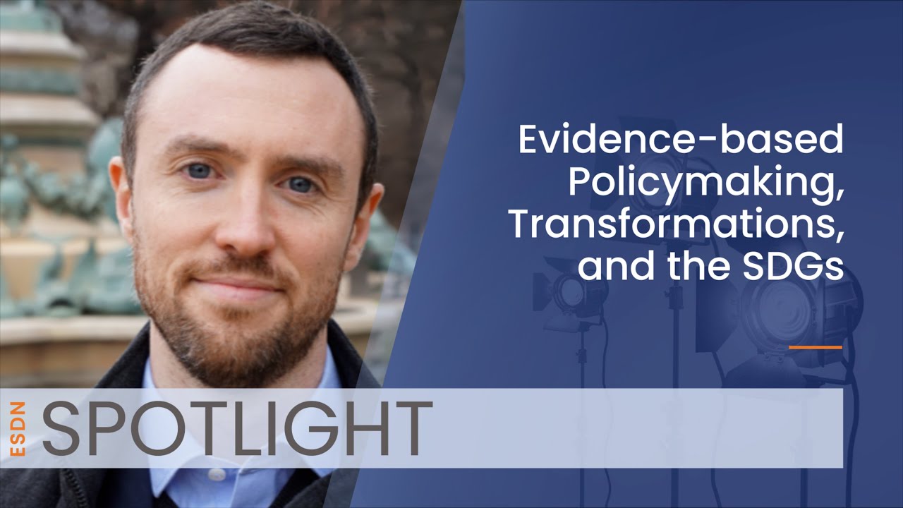 ESDN Spotlight I Guillaume Lafortune I "Evidence-based Policymaking ...