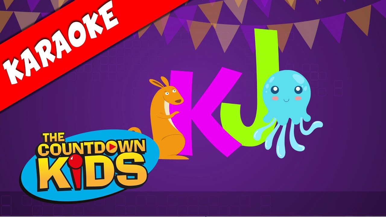 The Alphabet Song (KARAOKE) - The Countdown Kids | Kids Songs & Nursery ...