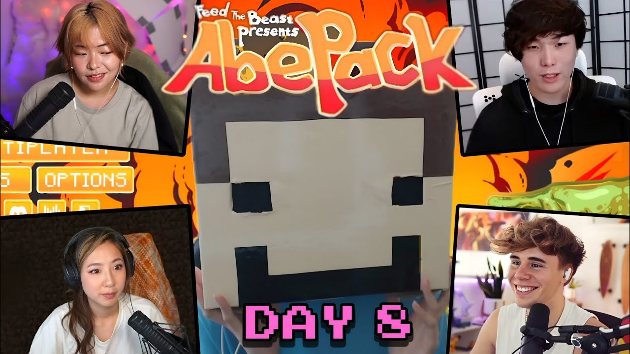 The Life of Miyoung | AbePack Minecraft SMP (DAY 8) - YouTube