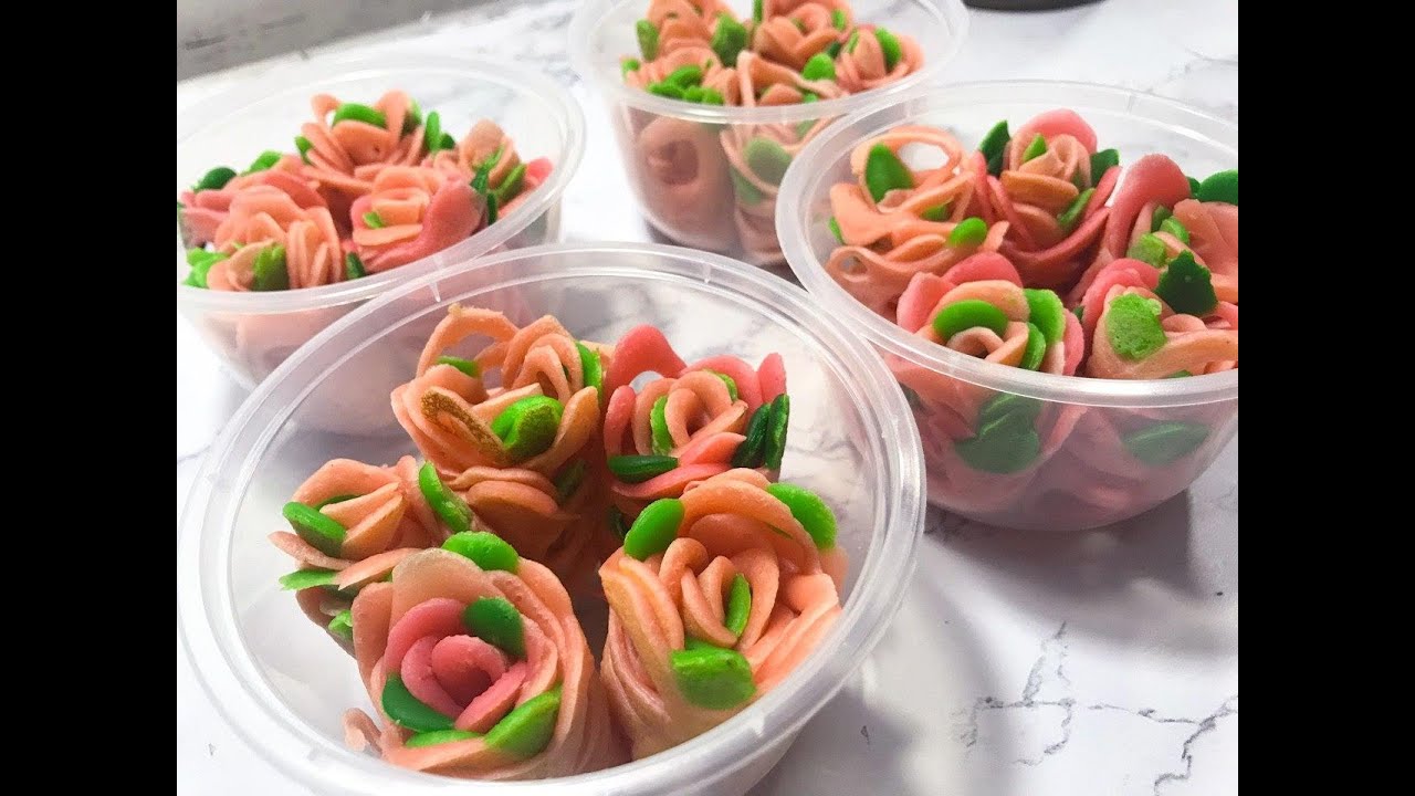 KUE JALA ROSE DENGAN TEPUNG TERIGU 1/4 KG TANPA OVEN TANPA MIKSER - YouTube