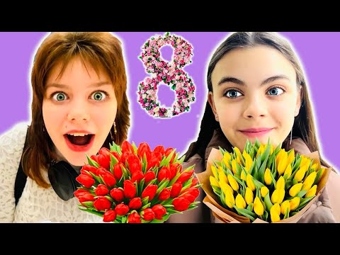 8 MARTIE - BĂIEȚII au pregătit CADOURI pentru FETE !!