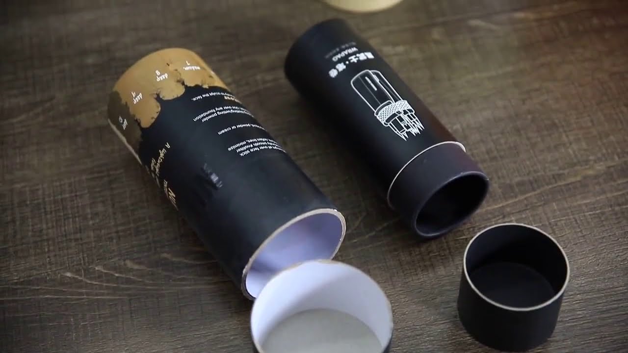 Order Custom Boxes & Custom Cylinder Packaging Boxes - YouTube