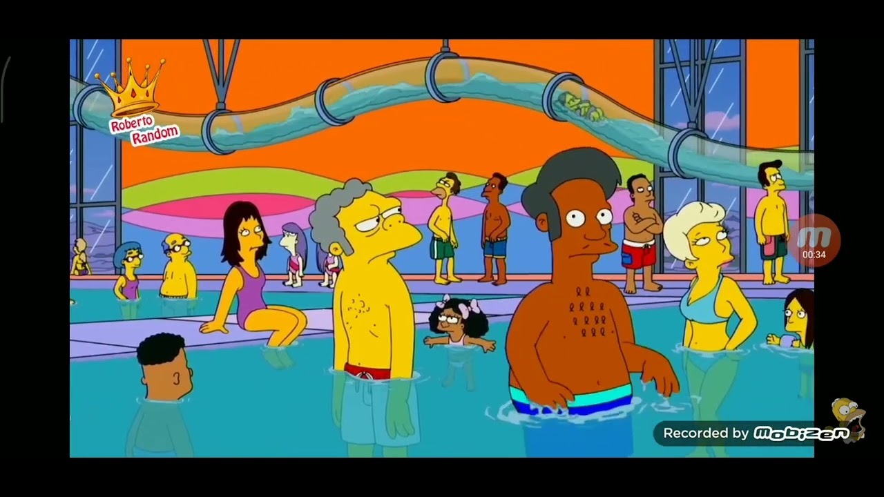Simpsons Cleveland Water Park - YouTube