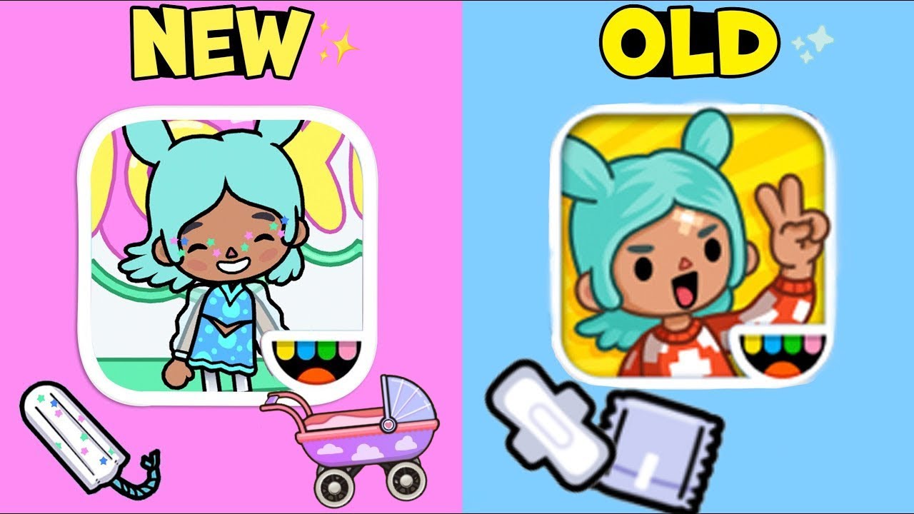 New VS Old Toca Life World (rate 1/10) / Team KORI 💜 - YouTube