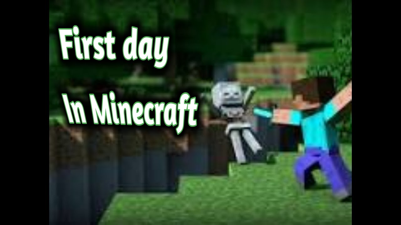 First day in Minecraft | minecraft |part#1| episode 1 - YouTube