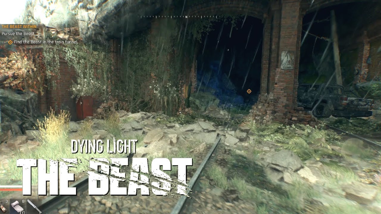 DYING LIGHT THE BEAST - Part 7: The Beast Within - The Train Tunnel ...