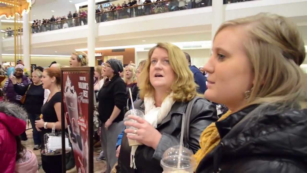Faith Church Christmas carol flash mob - YouTube
