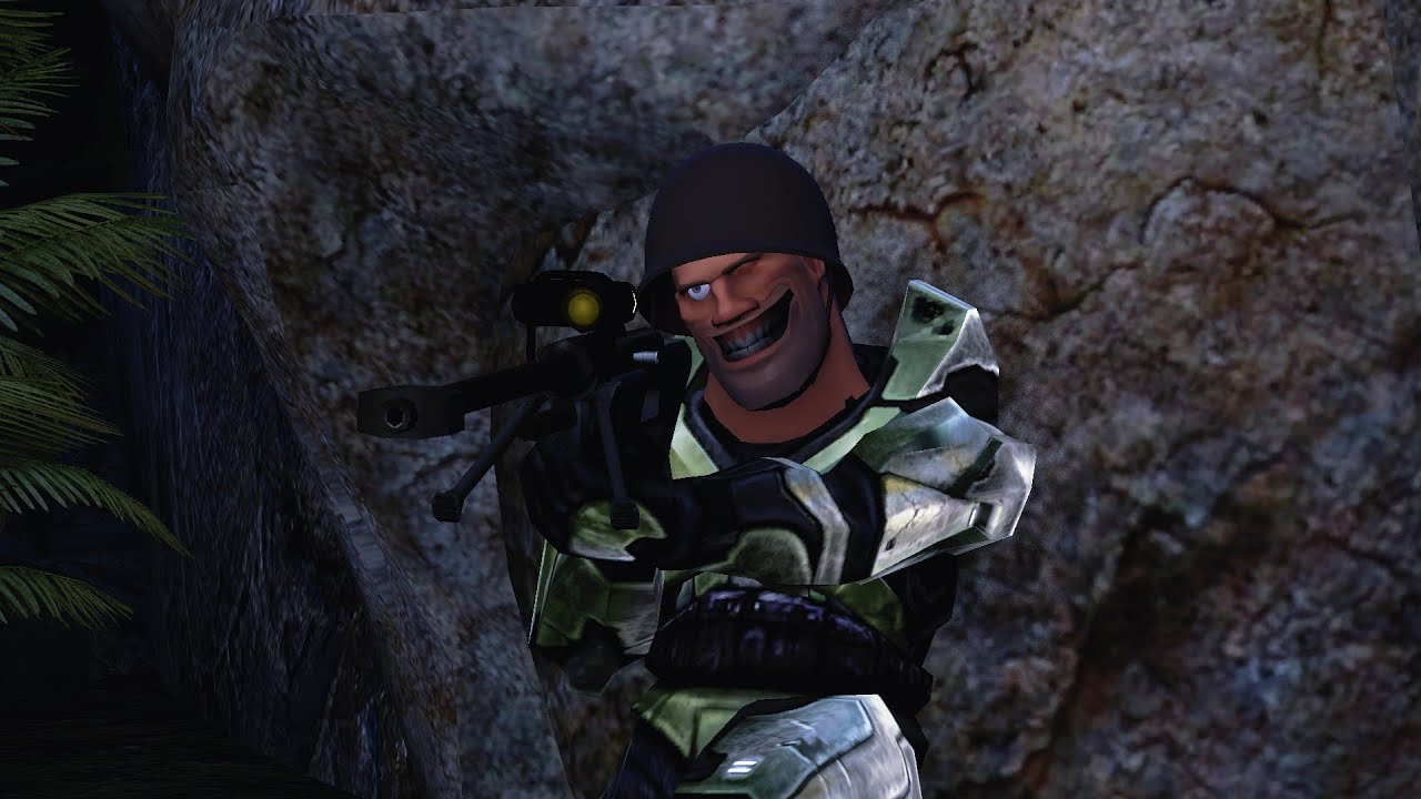 Halo CE: TF2 Dub - The Rescue Part 1 - YouTube