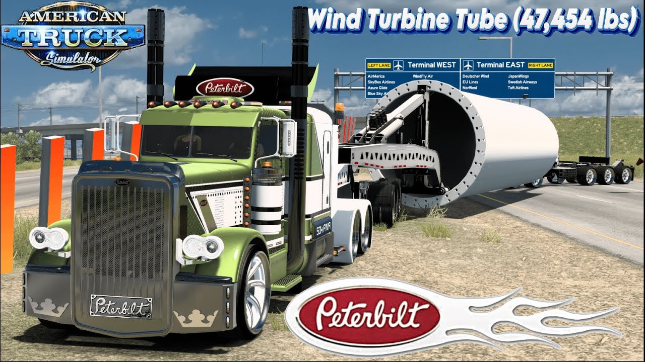 ATS - 1.51 Delivering Tower Extension Tube for Wind Turbine from ...