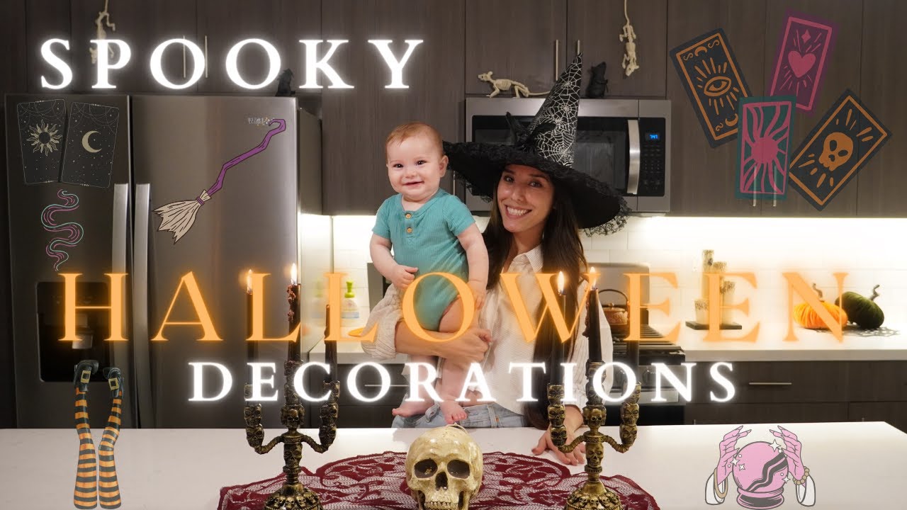 SPOOKY HALLOWEEN DECORATING - YouTube