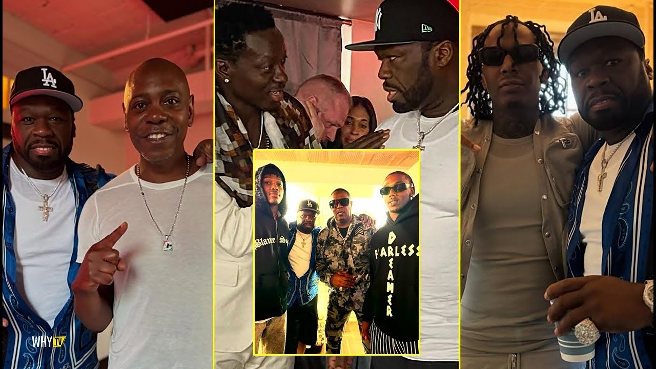 50 Cent Reunited With Master P, Dave Chapelle And More Rappers And ...