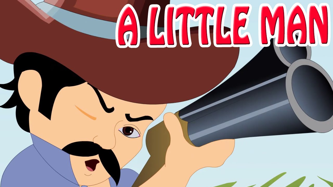 Animated Nursery Rhyme in English | A Little Man | - YouTube