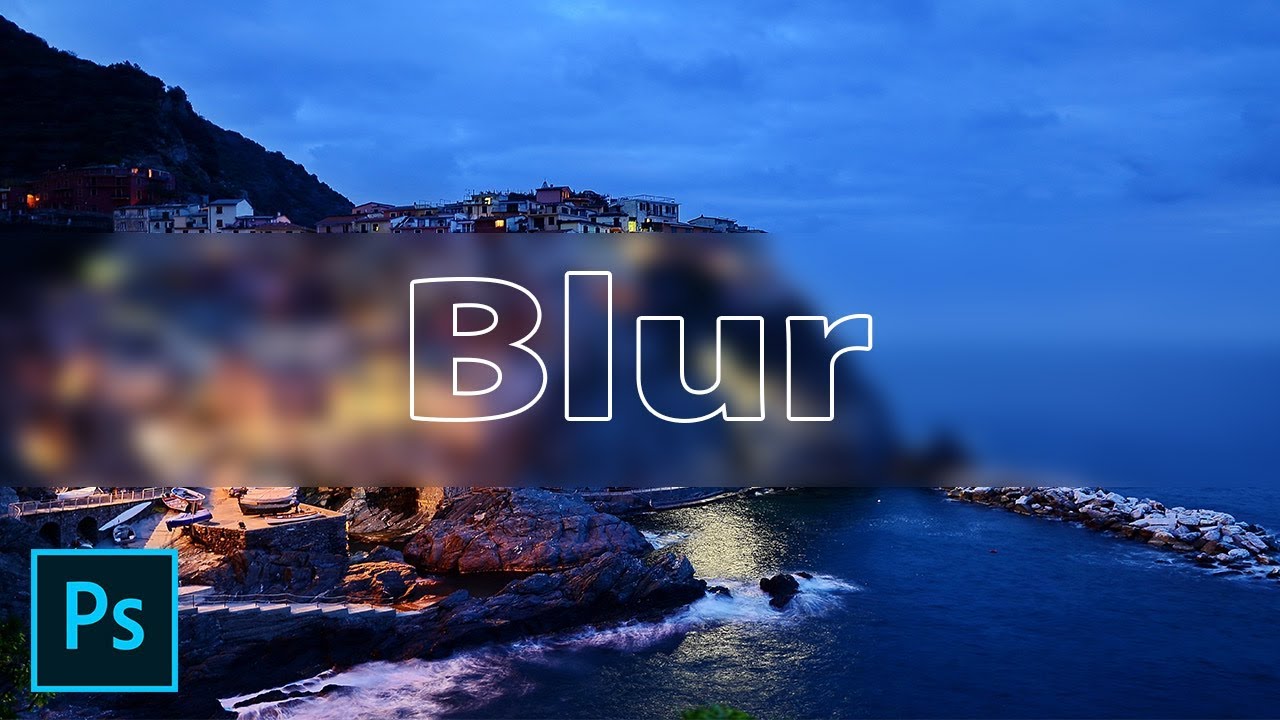 How to Create Transparent Blur - Photoshop Tutorial - YouTube