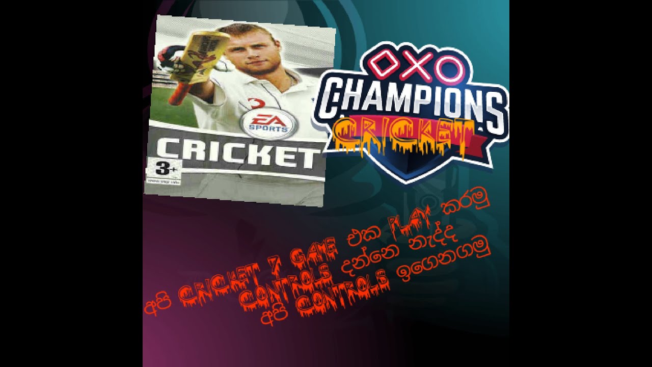 CRICKET 7 GAMEPLAY AND CONTROLS IN SINHALA - YouTube